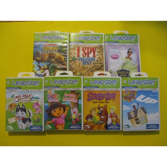Leapfrog | Video Games & Consoles | Leap Frog Leapster 7 Game Lot I Spy ...
